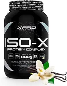 Whey Protein Iso-X Protein Complex 900g baunilha Xpro Nutrition | Amazon.com.br