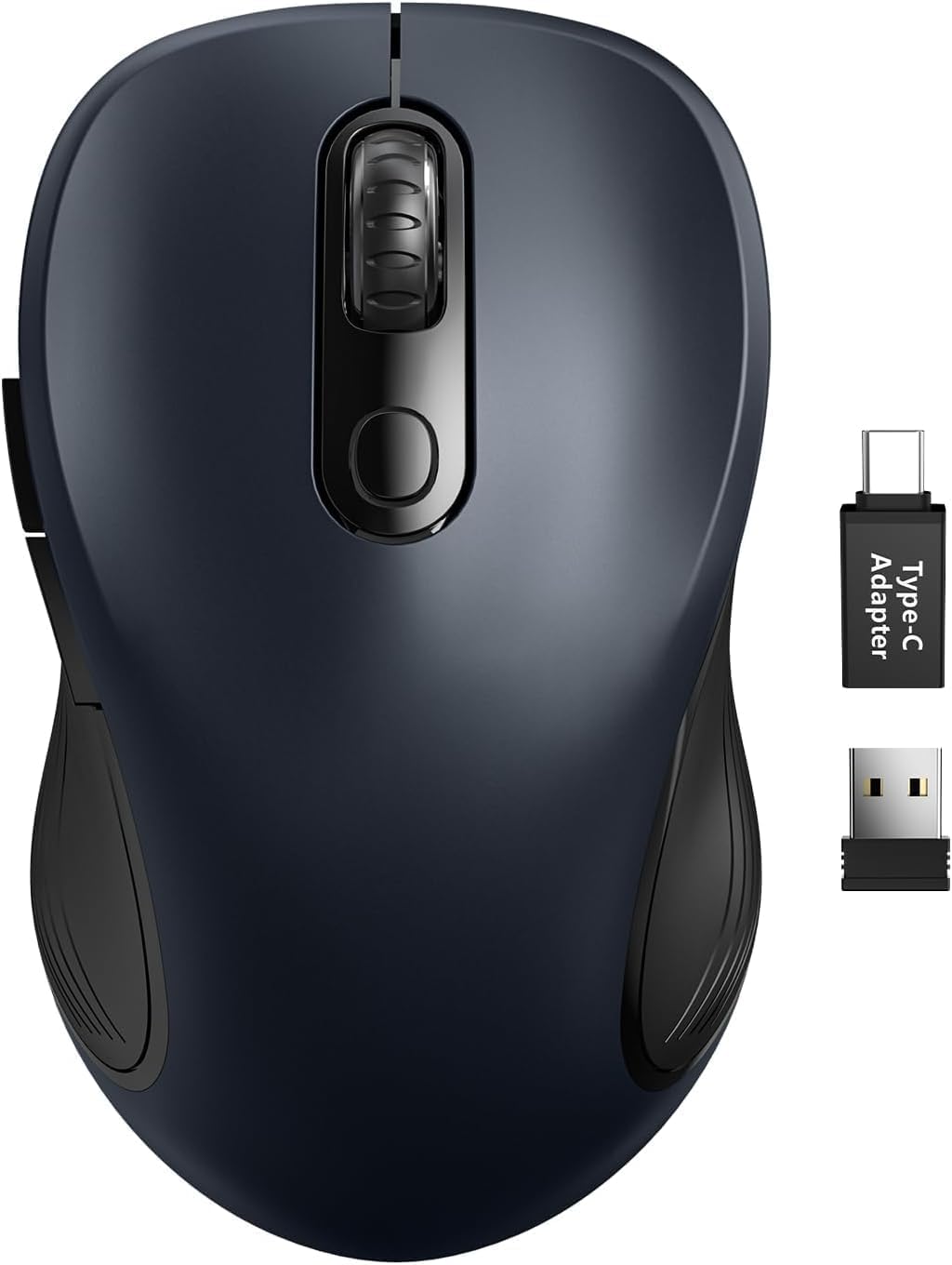 Amazon.com: Trueque Wireless Mouse for Laptop, 2.4GHz Ergonomic ...