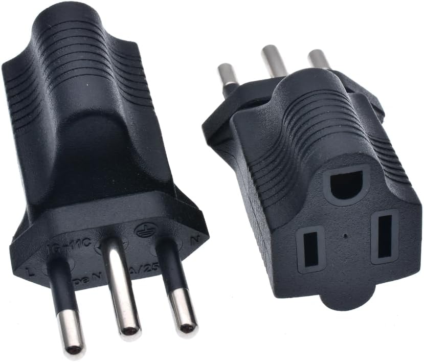 Amazon.com: Tekit PDU UPS Power Plug Converter adapter,USA NEMA 5-15R ...