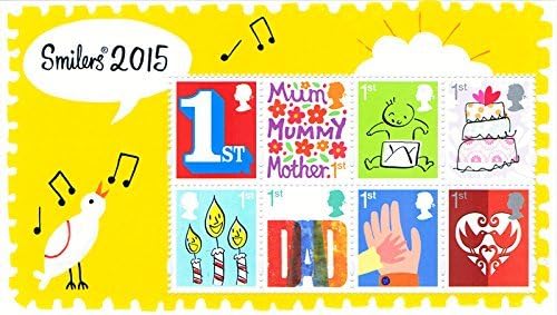 2015 Smilers Miniature Sheet No. 107 - Royal Mail Stamps : Amazon.co.uk ...