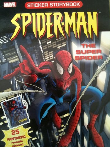Spiderman Sticker Storybook: The Super Spider: Amazon.co.uk ...