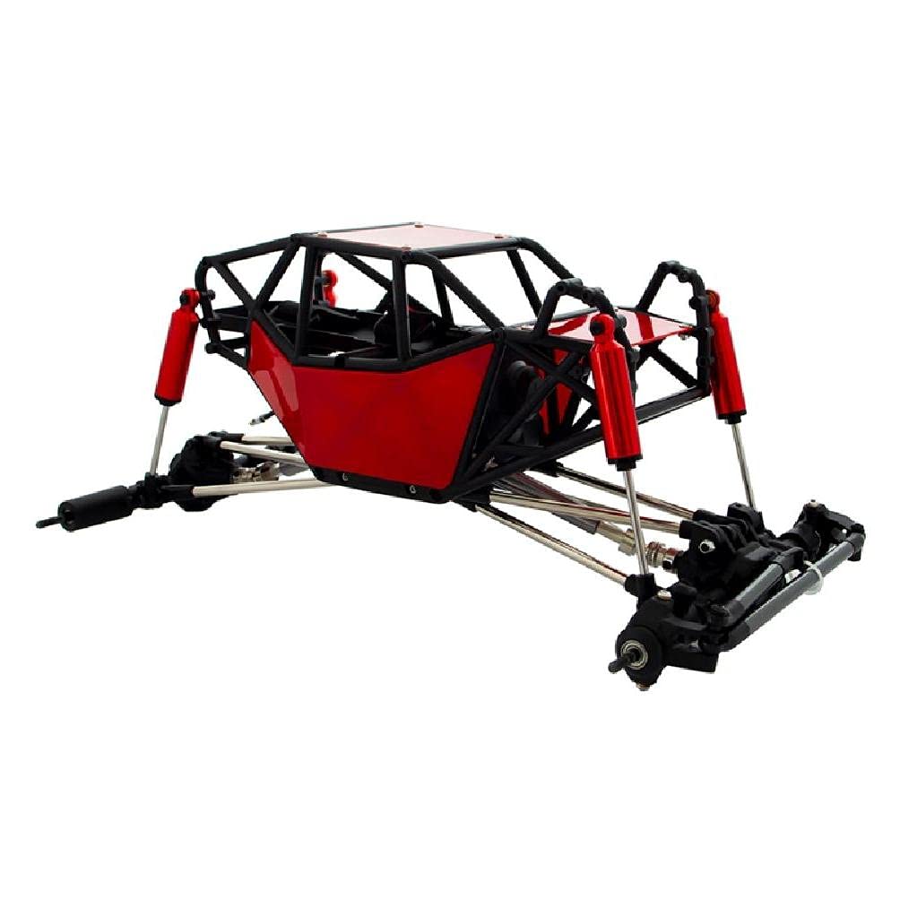 Buy 310mm Wheelbase Rock Buggy Chassis with Tube Roll Cage for 1/10 RC ...