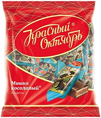 Amazon.com : Chocolate Candies Mishka Kosolapy Toed Clumsy Bear 200g/7 ...