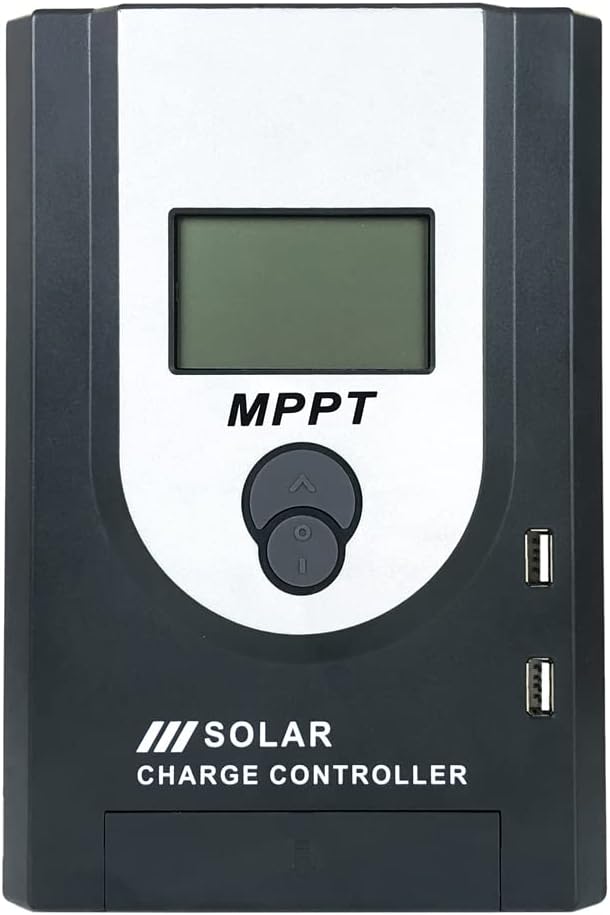 Amazon.com : SOGTICPS 20A MPPT Solar Charger Controller 12V 24V Solar ...