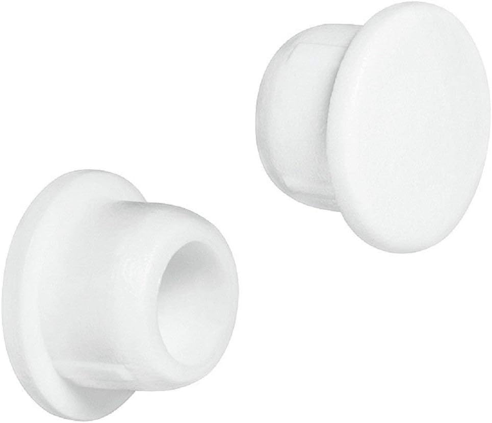 Gedotec Lot de 50 cache-vis ronds en plastique pour meubles, bouchons ...