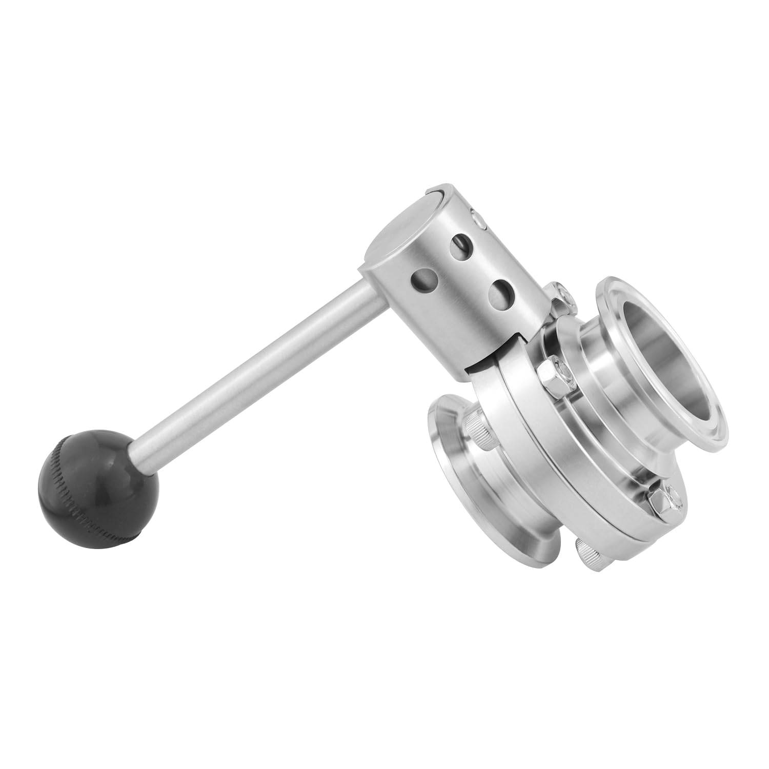 Snapklik.com : Fitvell Sanitary Butterfly Valve Tri Clamp Valve