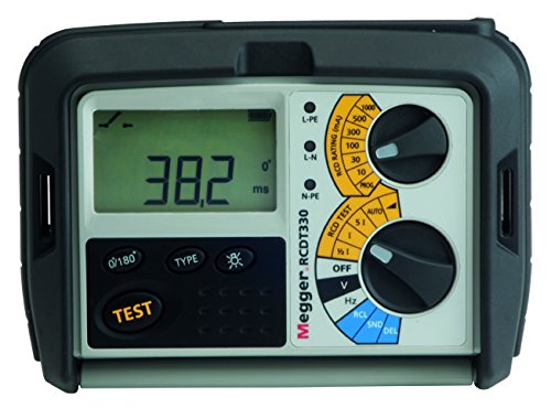 MEGGER RCDT330 de SC Fi/RCD Tester, TYPE A, AC and Selective ...