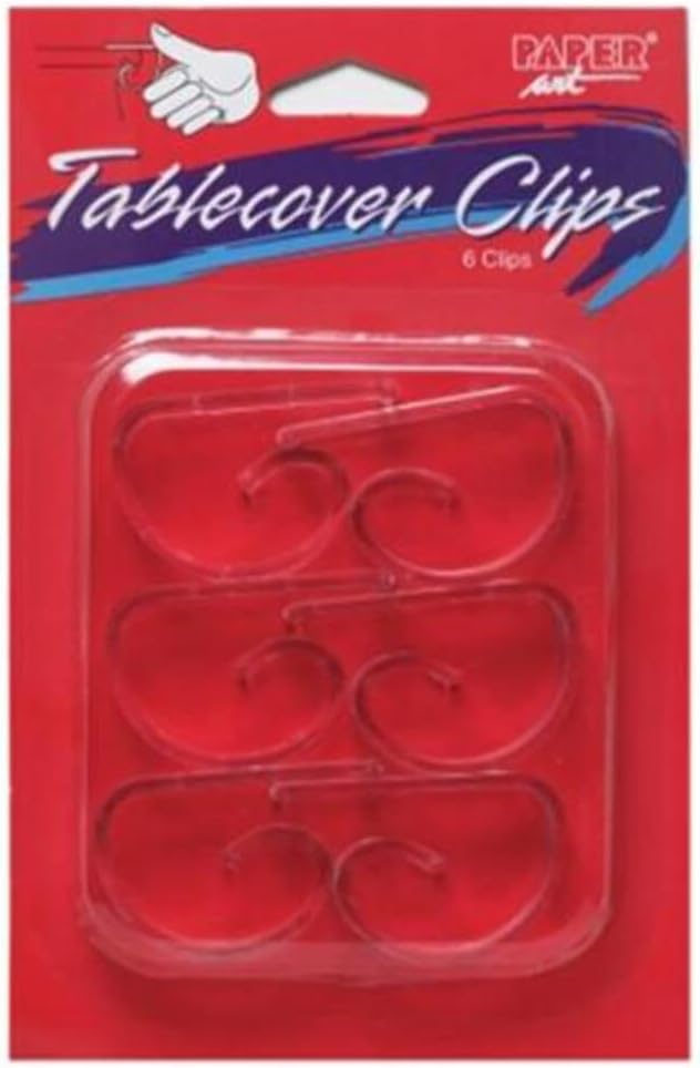 Amazon.com: Creative Converting Plastic Table Cover Clips, One Size ...