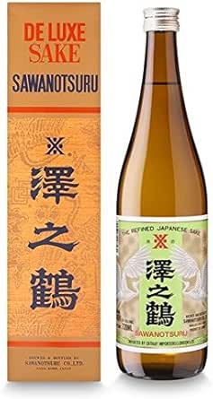 Sawanotsuru Deluxe Sake 720ml : Amazon.co.uk: Grocery