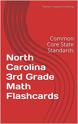 Amazon.com: North Carolina 3rd Grade Math Flashcards: Common Core State ...