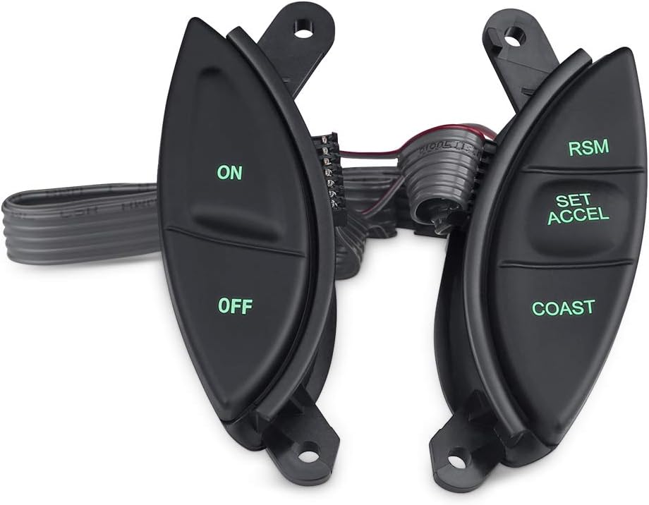 Amazon.com: WMPHE Cruise Control Switch Buttons Steering Wheel Mounted ...