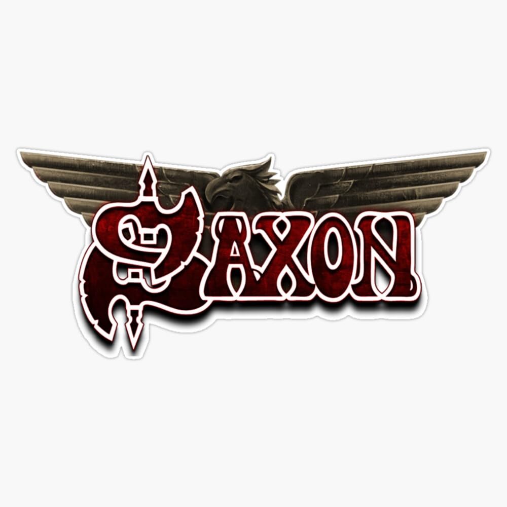 Amazon.com: Saxon Band Sticker Bumper Sticker Vinyl Decal 5" : Automotive