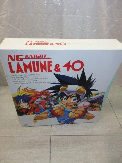 Amazon.co.jp: NG KNIGHT LAMUNE & 40 騎士 ラムネ LD 10枚組 BOX TVシリーズ全38話完全収録 ...