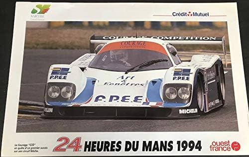 AFFICHE / 24H du Mans - 1994 - Courage C32-40x60cm Poster : Amazon.fr ...
