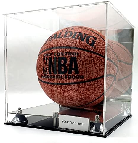 Amazon.com - Collectible UV Deluxe Soccer/Volley Ball Display Case ...