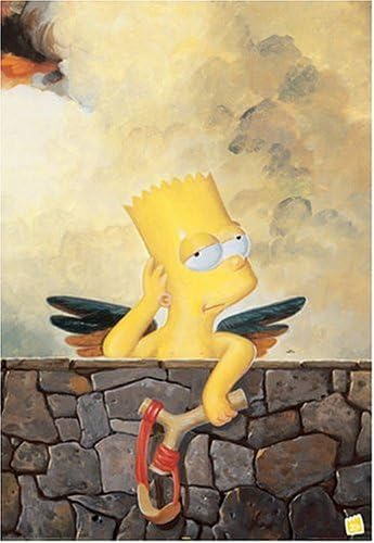 'Raphael's Angel – Bart Simpson : Amazon.co.uk: Home & Kitchen