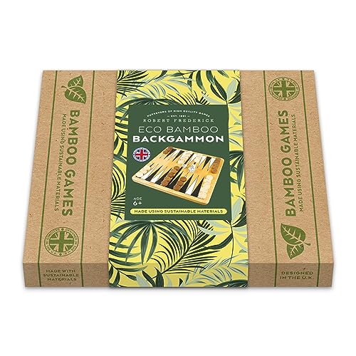 Bamboo Backgammon Set by Robert Frederick – Made Using Sustainable ...