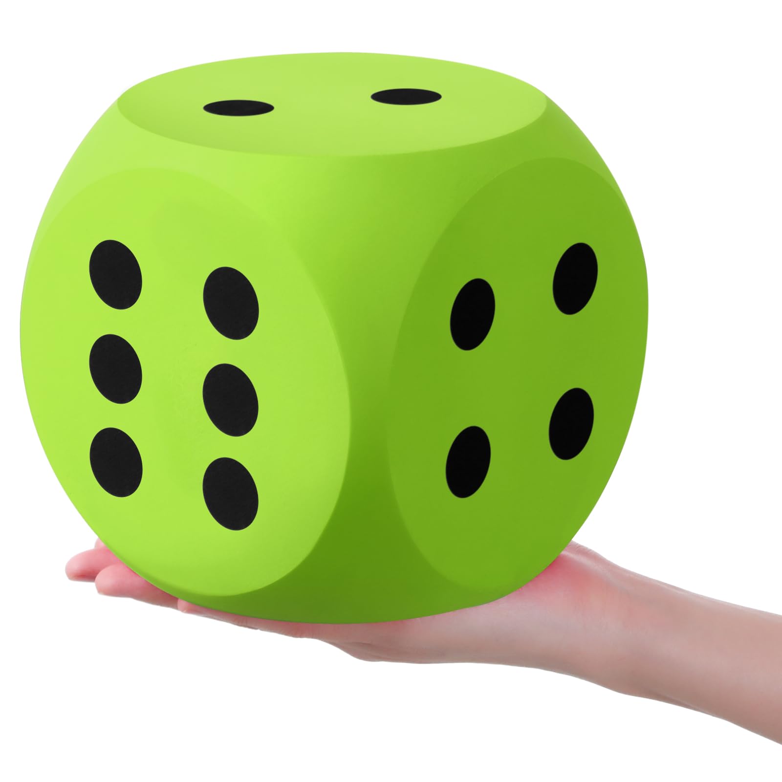 Amazon.com: Shappy 6 Inches Foam Dice Fun Filled Large Educational Toy ...