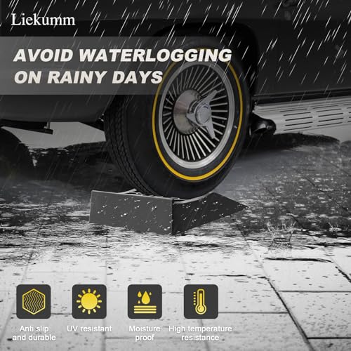 Snapklik.com : 2PCS Car Maintenance And Safe Lifting Ramp, Sturdy ...