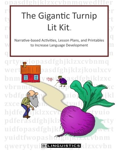 Amazon.com: The Gigantic Turnip Lit Kit: Literacy-Based Intervention ...