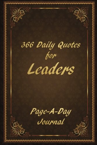 Amazon.com: 366 Daily Quotes for Leaders - Page-A-Day Journal ...