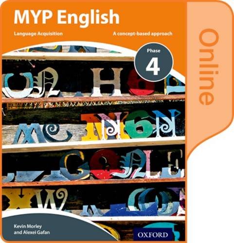 Amazon.com: MYP English Language Acquisition Phase 4 Online Student ...