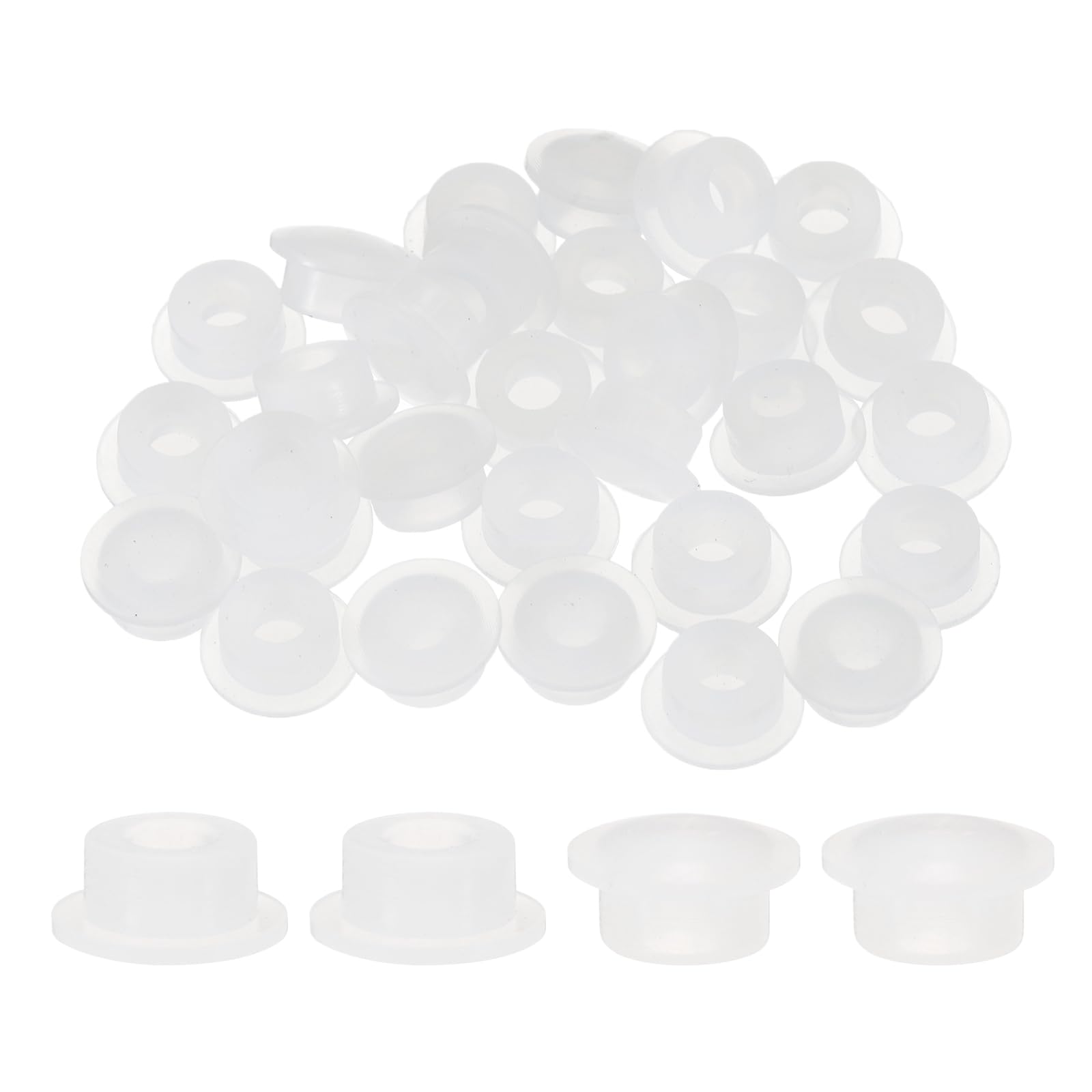 Amazon.com: uxcell 30pcs Hole Plugs, Heat Resistant Silicone Flush Type ...