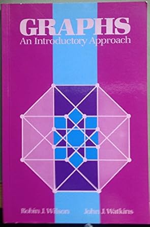 Graphs: An Introductory Approach - A First Course in Discrete Mathematics : Amazon.com.mx: Libros