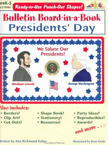 Presidents' Day Bulletin Board-in-a-Book: Mitchell, Judith ...