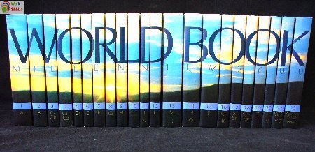 2000 WORLD BOOK ENCYCLOPEDIA SET - COMPLETE - 22 BOOKS: World Book ...