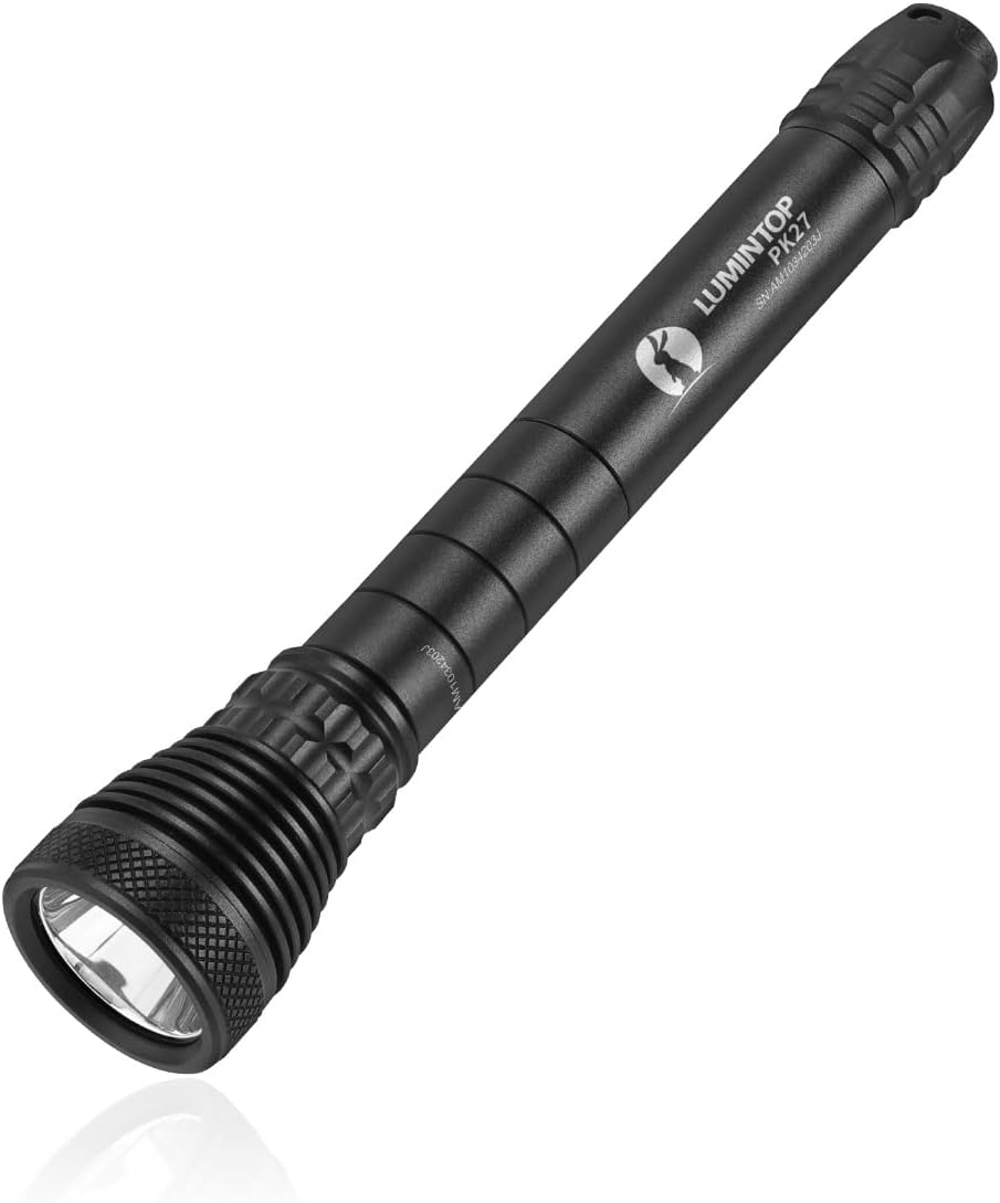 Police Security Blackjack 2AA Flashlight - Tactical LED Ultra Bright ...