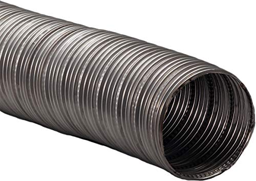 Flexaust Bendaway S-6x10 Plastic 6" Single-Ply Helically Corrugated ...