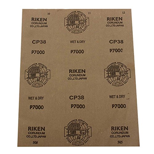 Generic 280x230mm 1000-7000 Grit Sandpaper Waterproof Abrasive Paper ...