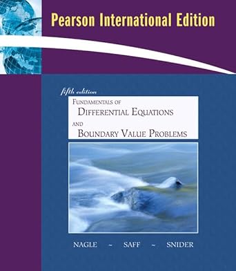 Fundamentals of Differential Equations with Boundary Value Problems : Amazon.com.mx: Libros