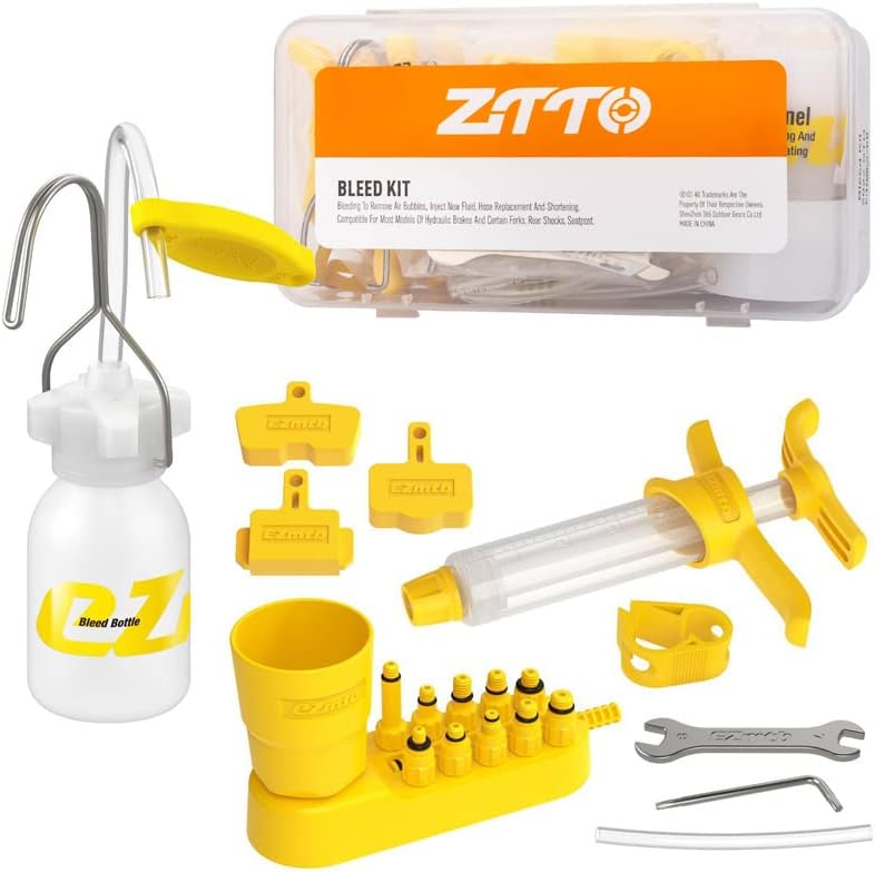 Amazon.com: HXBER Universal Metal Connector Bike Disc Brake Oil Disc ...