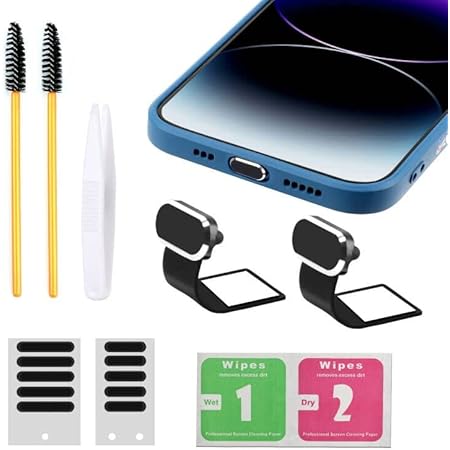 OOTSR iPhone Anti-Lost Dust Plugs for iPhone Lightning Port Protects ...