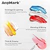 Amazon.com: AnyMark Acrylic Paint Set, 24 Classic Colors with 10 Brushes, 2 fl oz/60ml Bottles ...