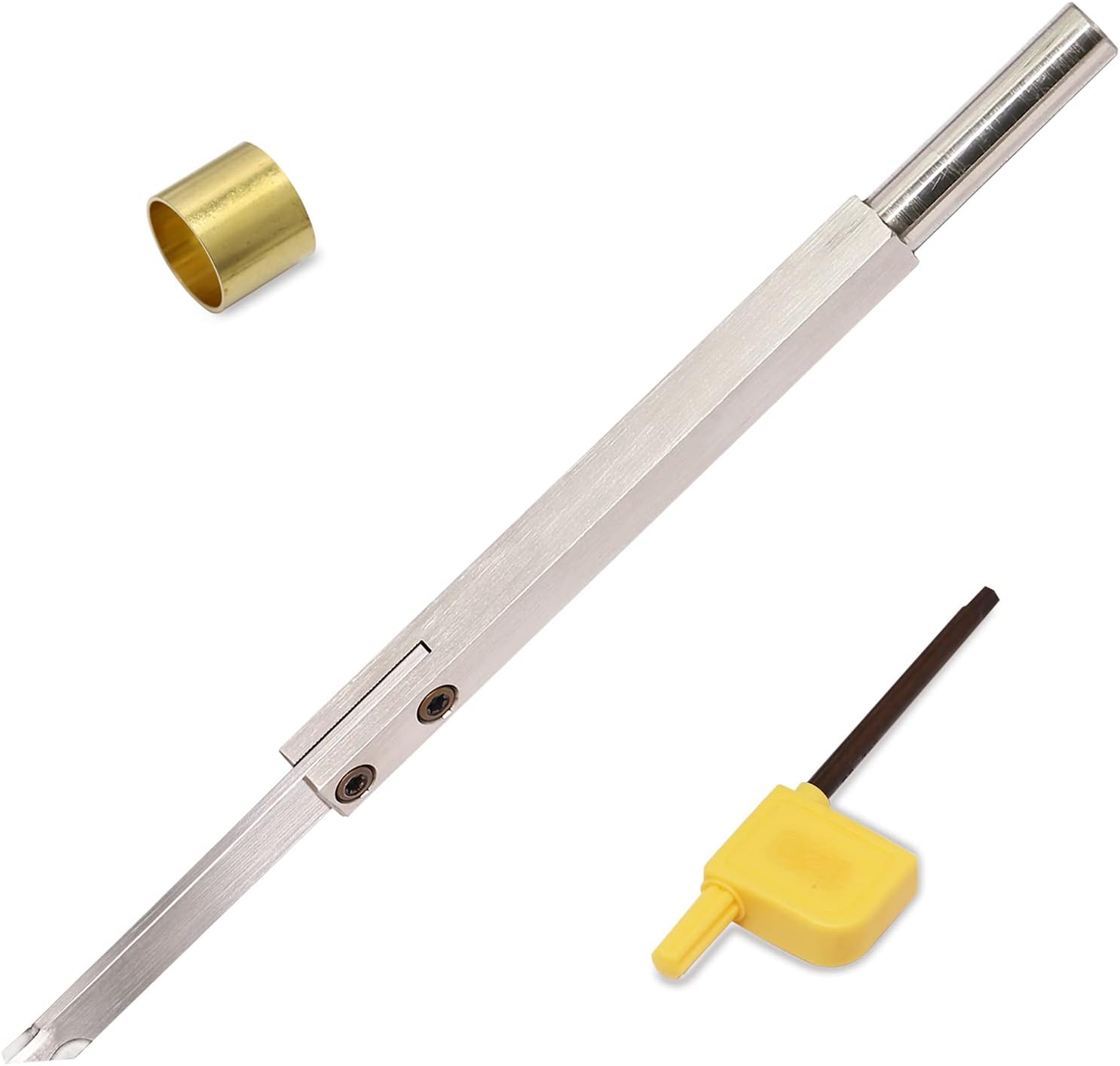 Parting Woodturning Tool Wood Lathe Carbide Tipped Grooving Tool with ...