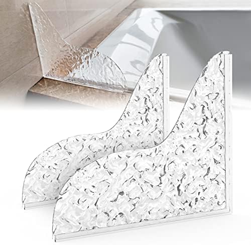 Amazon.com: Gosmol XXL Clear Shower Splash Guard, Extra Large Silicone ...