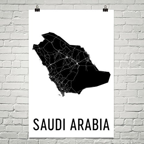 Modern Map Art Saudi Arabia Map, Map of Saudi Arabia, Saudi Art, Saudi ...