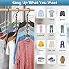 Amazon.com: 24 Pack Hangers Space Saving Magic Plastic Hanger Organizer ...