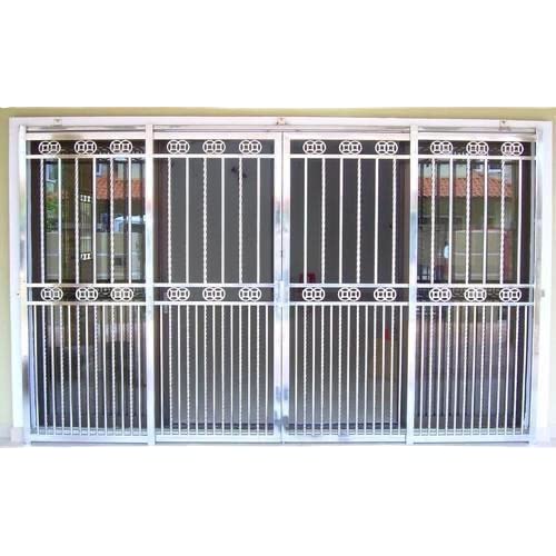 Silver Color New Iron Gate Design for Home | Without Assemble : Amazon ...