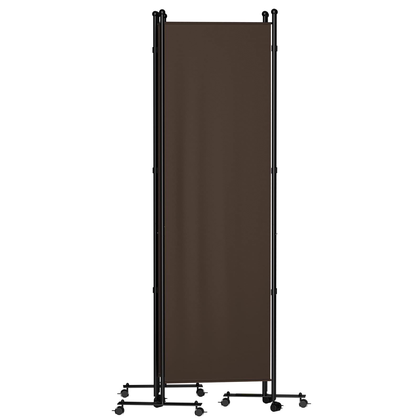 VEVOR 6 Panel Room Divider, 6 FT Tall, Freestanding & Folding Privacy ...