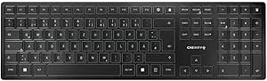 CHERRY KW 9100 Slim Wireless Design Keyboard, German Layout (QWERTZ ...