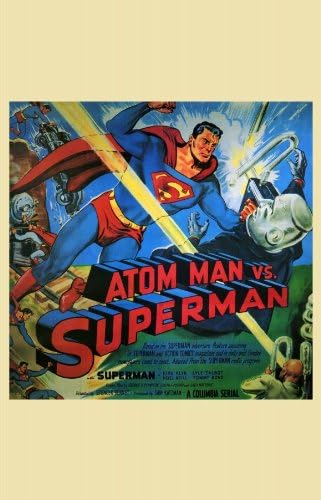 Atom Man Vs. Superman Poster Movie D 11 x 17 In - 28cm x 44cm Kirk Alyn ...