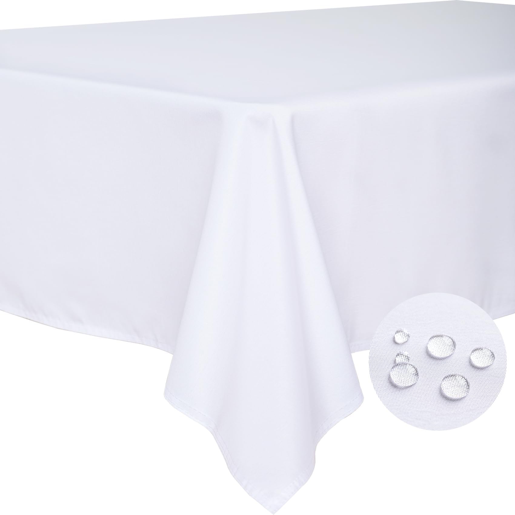 Amazon.com: sancua Square Tablecloth - 70 x 70 Inch - Water Resistant ...