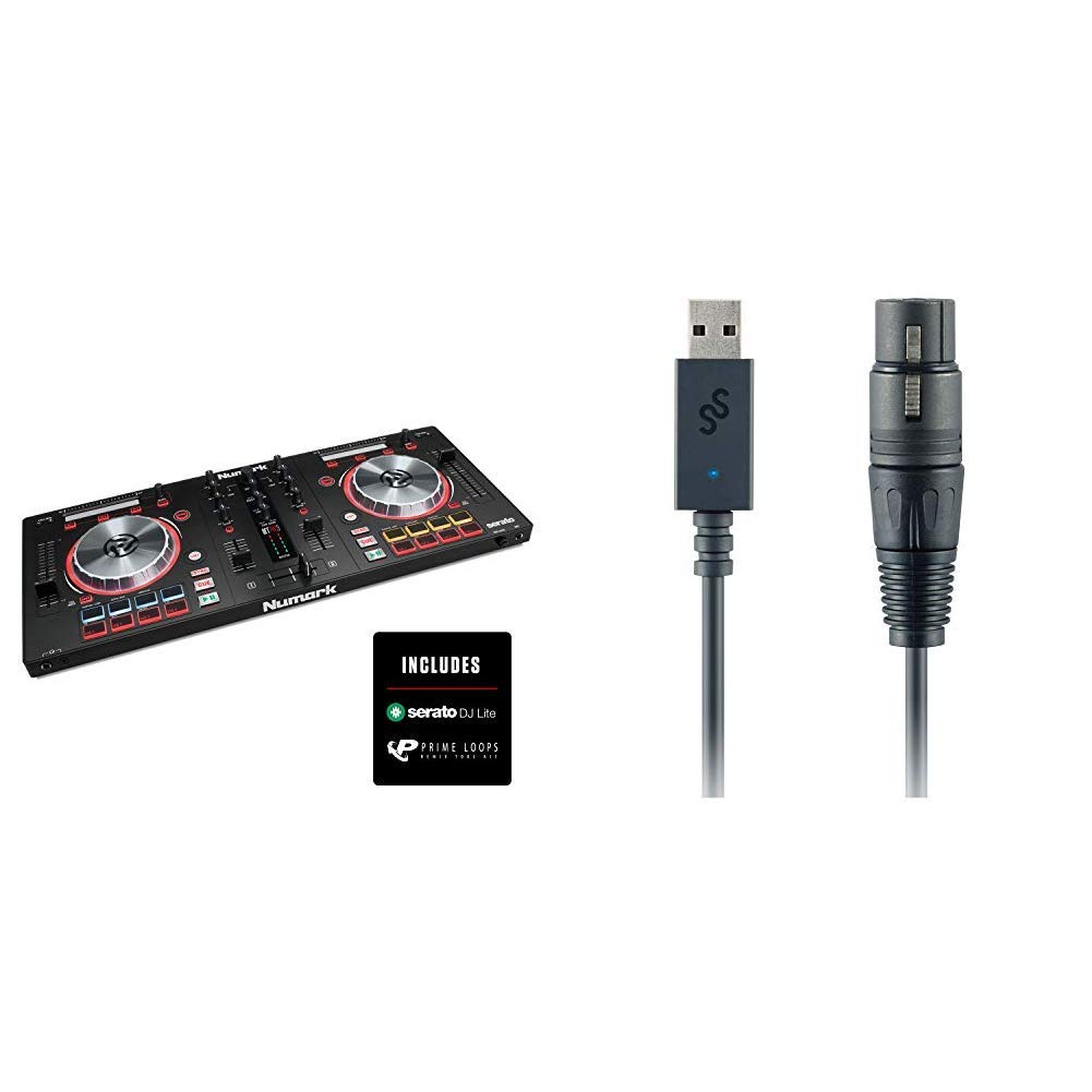 Buy Numark Mixtrack Pro 3 + SoundSwitch DMX Micro Interface | All-In-One 2-Deck DJ Controller ...