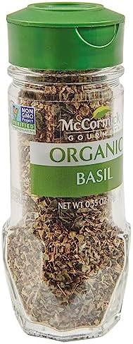 Amazon.com: McCormick Gourmet Organic Basil, 0.55 Oz