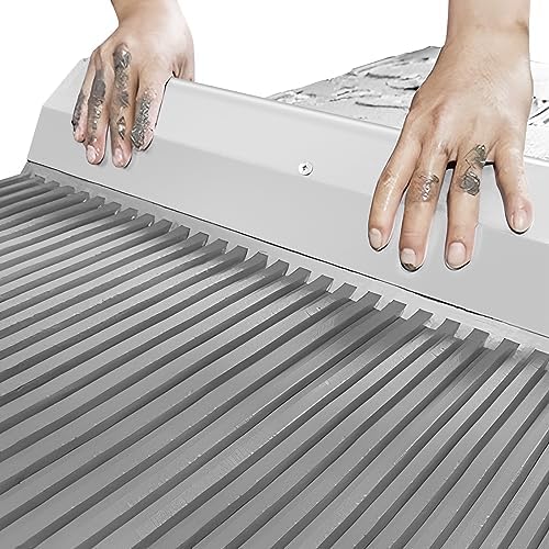 Tile Tools Stainless Steel Square Notched Trowel Set 3 PC (Notch Size ...