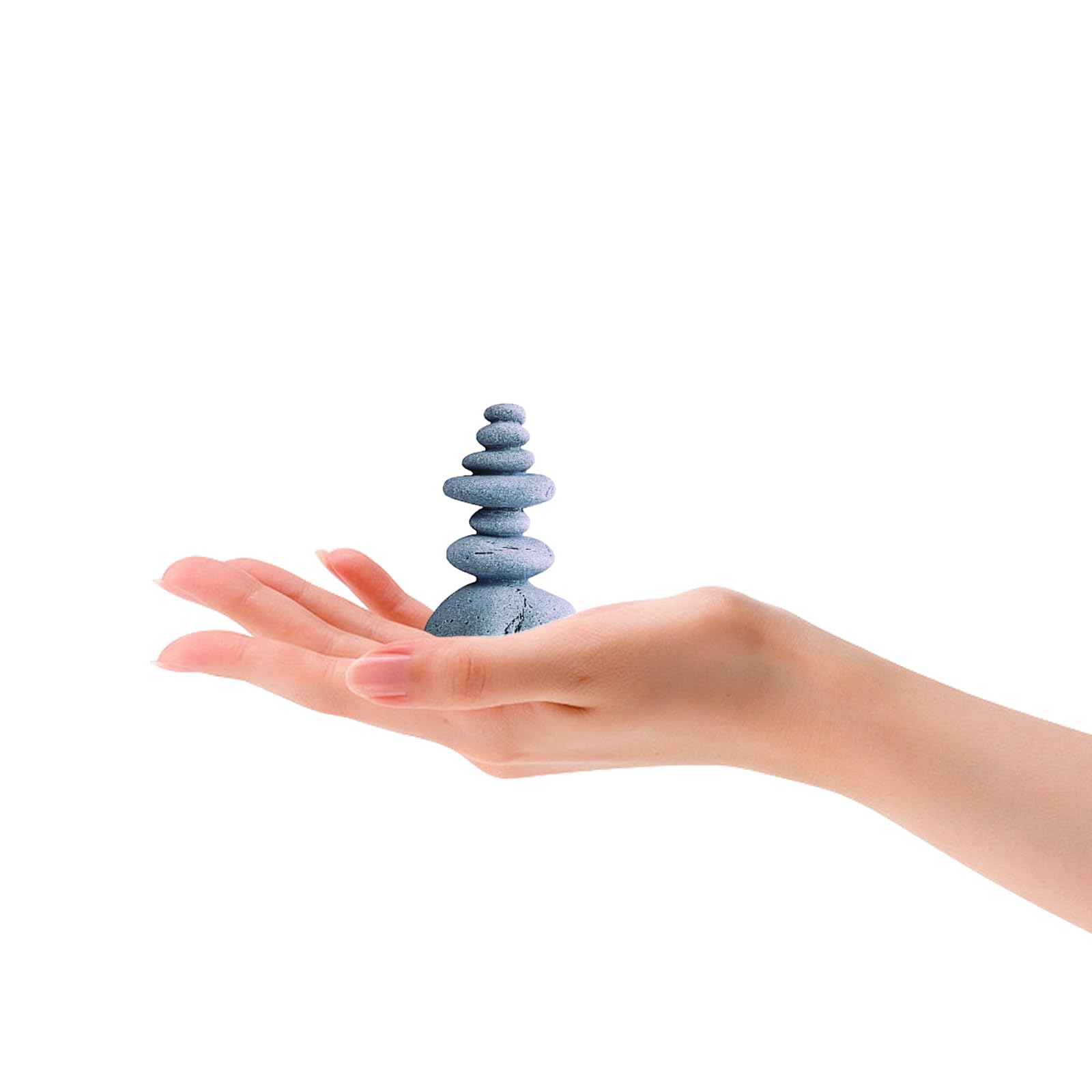 Amazon.com: BBRGIRL 7 Zen Stacking Stones, Handmade Rocks Statues ...
